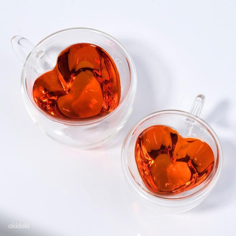 Kaks väga ilusat topeltseinaga tassi Ringeli süda - Tallinn ...