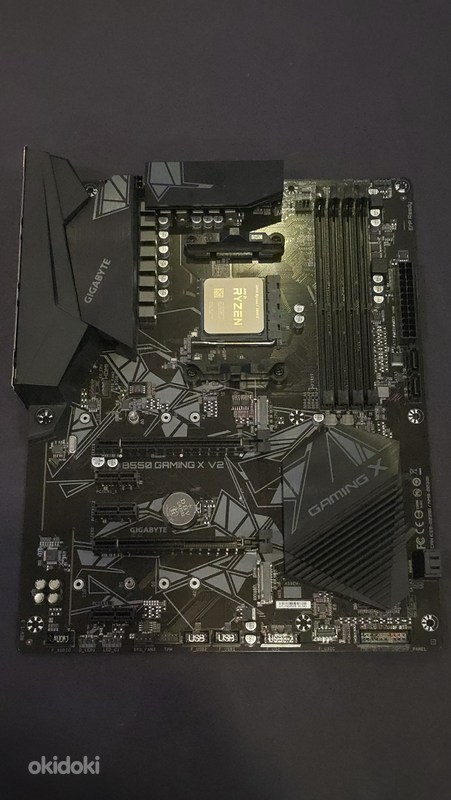 Ryzen 7 5800x + Gigabyte B550 Gaming X V2 - Tallinn, Protsessorid – okidoki