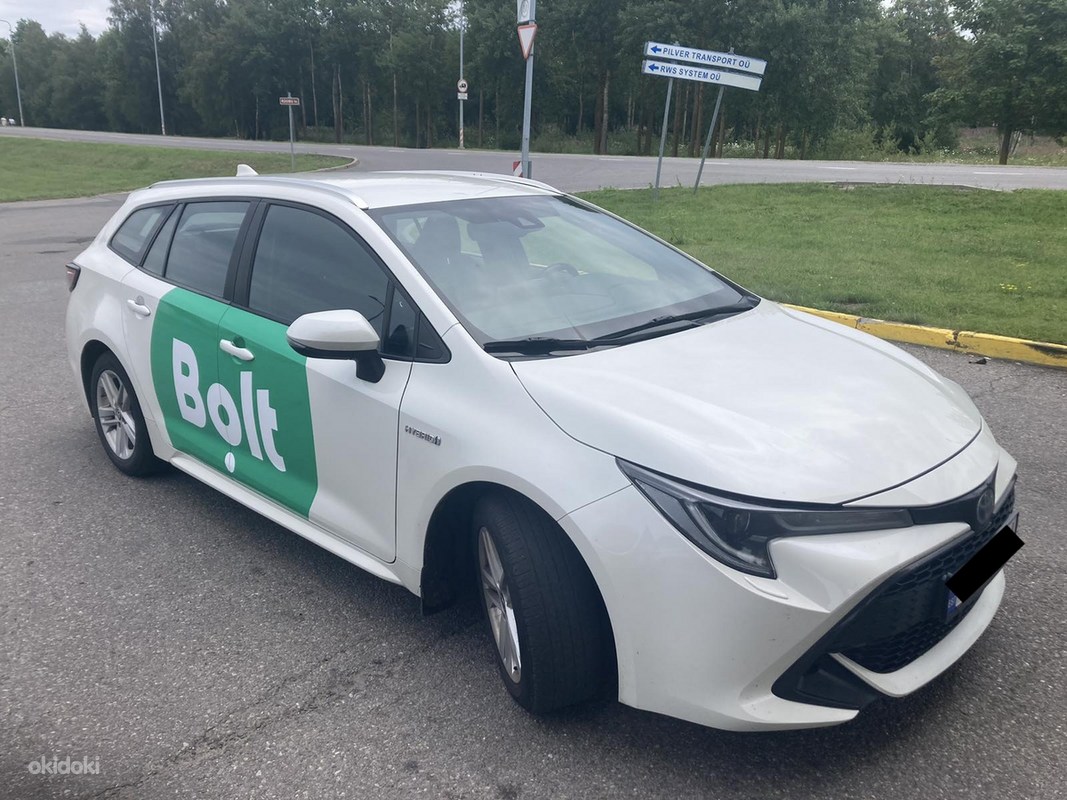 Auto rent taksos BOLT TOYOTA COROLLA HYBRID LPG - Tallinn, Sõidukite ...