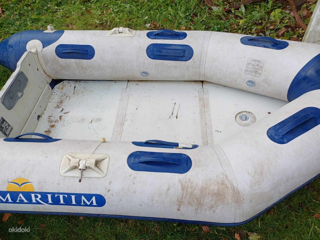 Maritim kummipaat Yamaha5 4taktilise mootori ja kajaloodiga - Viljandi ...