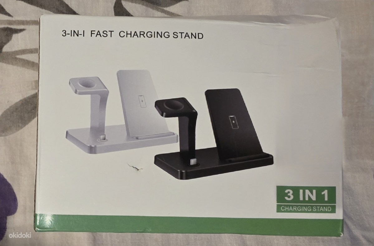 3in1 Fast Wireless Charger Station Dock For Samsung,Apple - Kehra ...