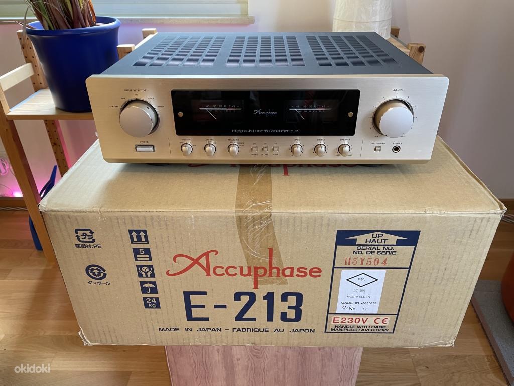 Võimendi ACCUPHASE E 213 (SUPER HIND) - Tartu, Helivõimendid – okidoki