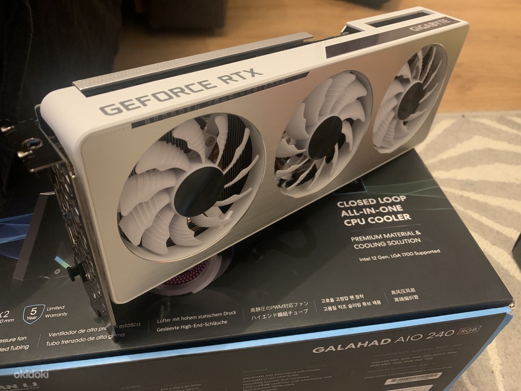Gigabyte RTX 3060TI VISION rev2 - Tallinn, Videokaardid – okidoki