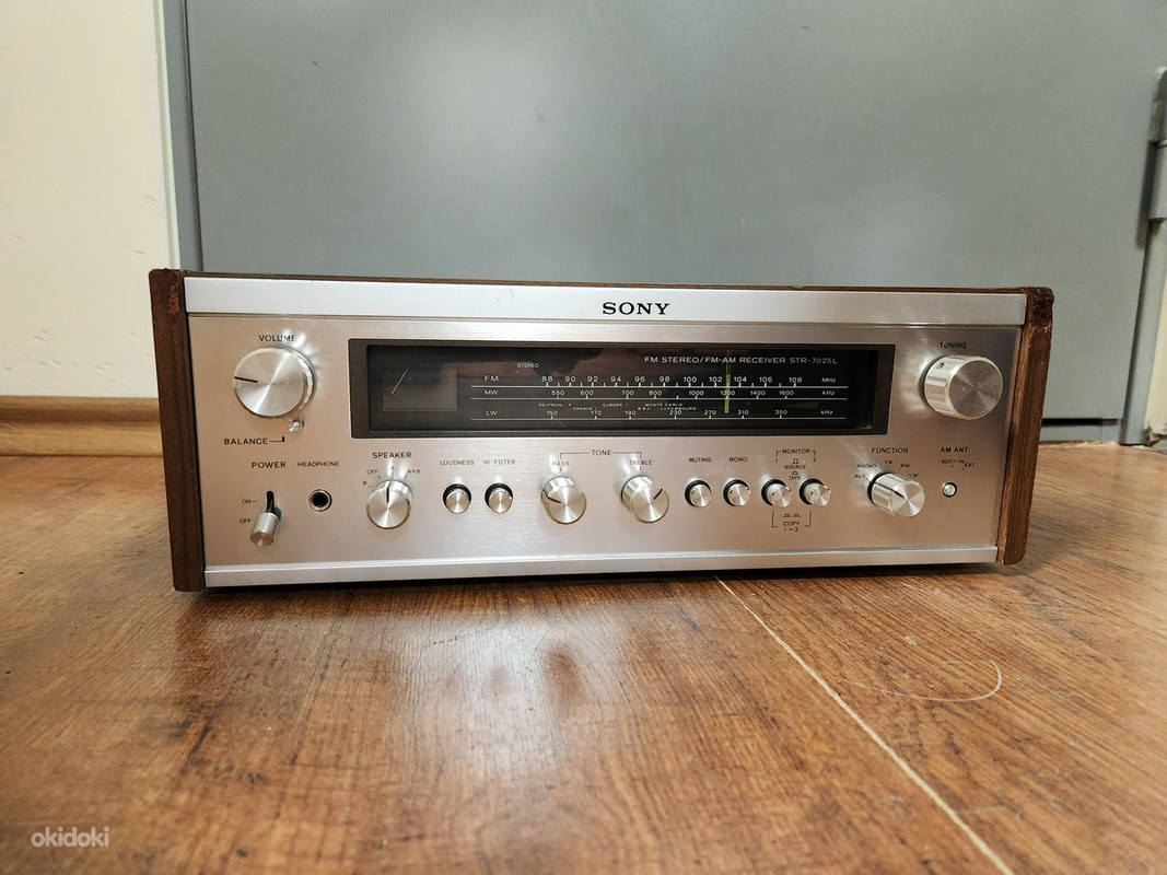 Sony STR-7025 AM/FM Stereo Receiver (1974-77) - Tallinn, Ressiiverid – okidoki