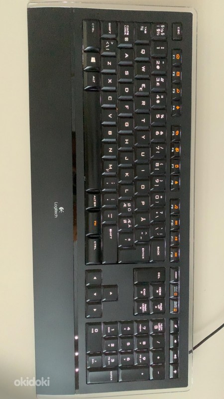Klaviatuur Logitech ILLUMINATED KEYBOARD K740 - Tallinn, Клавиатуры ...