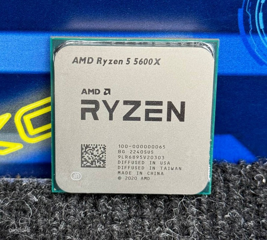 Ryzen 5 5600x + AMD Wraith Prism LED RGB - Narva, Protsessorid – okidoki