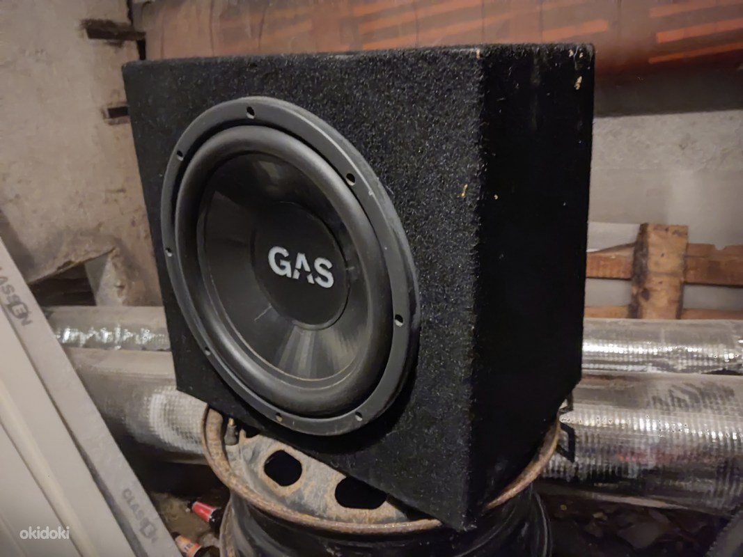 Gas Subwoofer с усилителем (4 канала) - Tallinn, Cабвуферы и корпуса ...