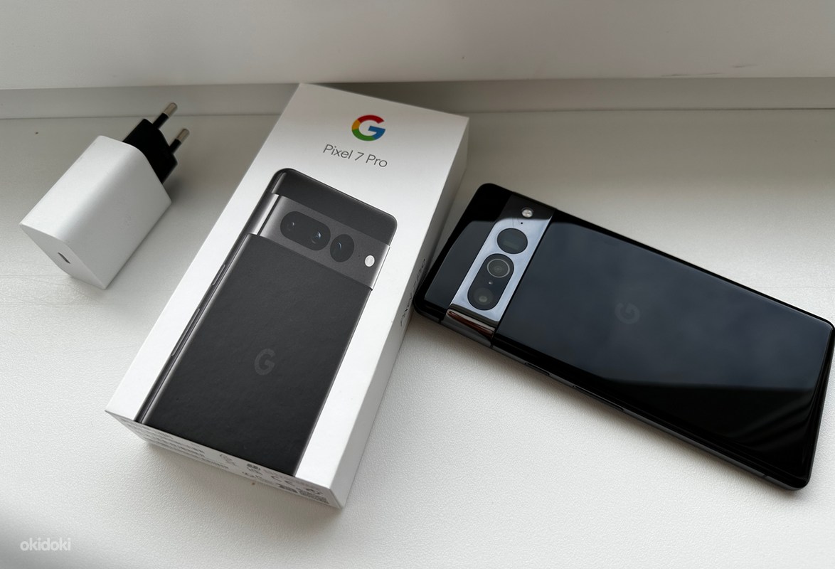 Google Pixel 7 Pro 128 GB Obsidian - Tallinn, Mobiiltelefonid – okidoki