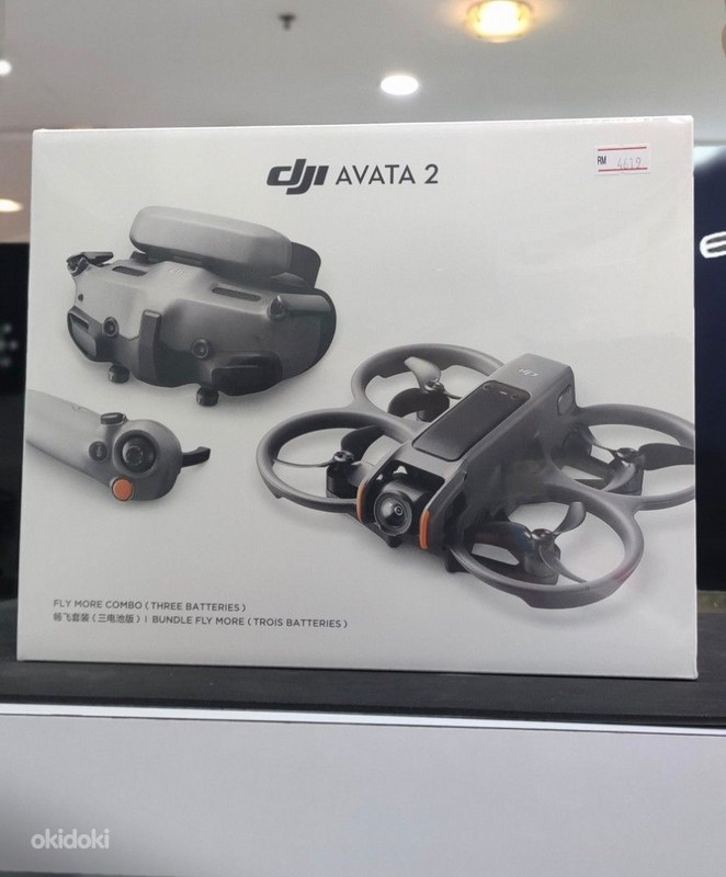 DJI Avata 2 Fly More Combo (Three Batteries) - Tallinn, Droonid, quadcopterid – okidoki