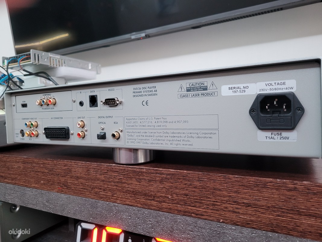 Primare проигрыватель DVD/CD DVD26 - Tallinn - Аудио и видео, DVD ...