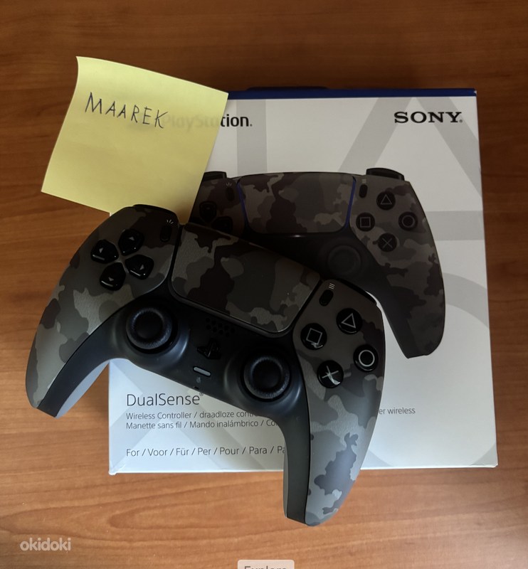 PS5 SONY Playstation 5 DualSense Grey Camouflage - Tallinn, Puldid ja ...