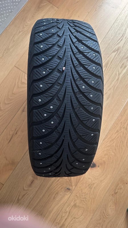 Talverehvid naastudega 215 / 55 / 17 Eskimo stud sava - Tallinn, Rehvid ...