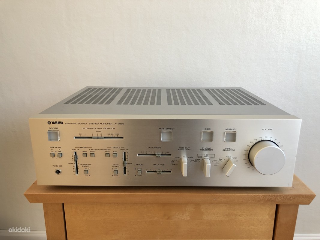 Yamaha-A960 MK2, 2x105W (8 ohm), 2x180W (4 ohm) - Tallinn ...